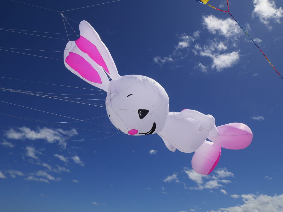 Rabbit kite line laundry – Jim's Kites