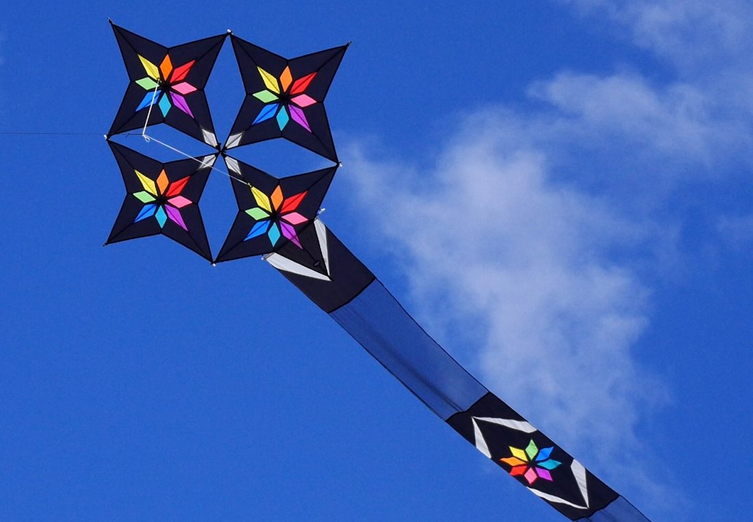 QuattroStelle kite – Jim's Kites